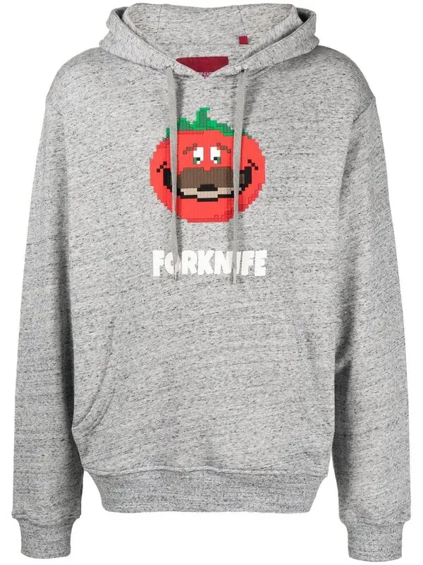 MOSTLY HEARD RARELY SEEN Forknife Pullover Hoodie - Grey