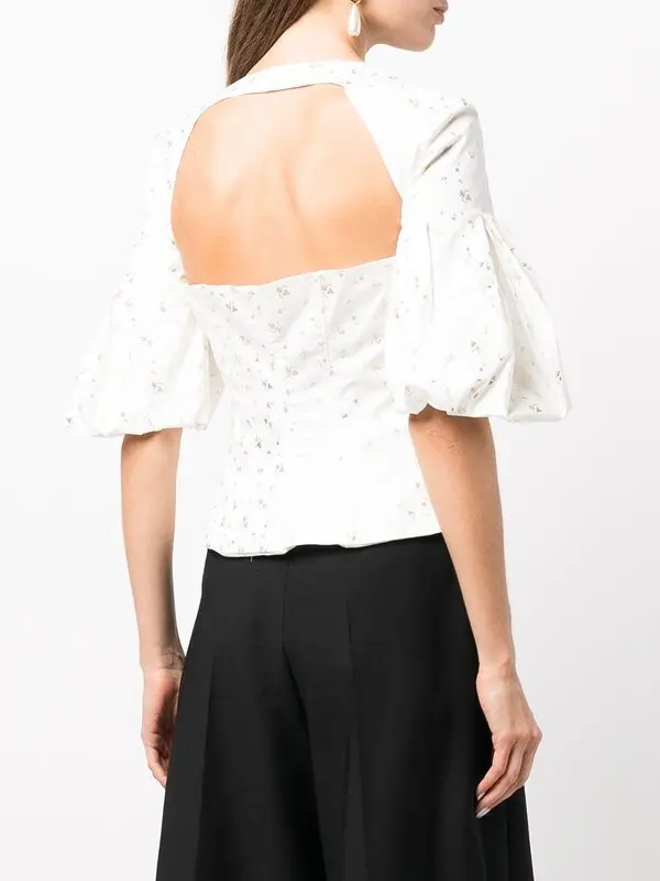 Rosie Assoulin Floral-print Blouse