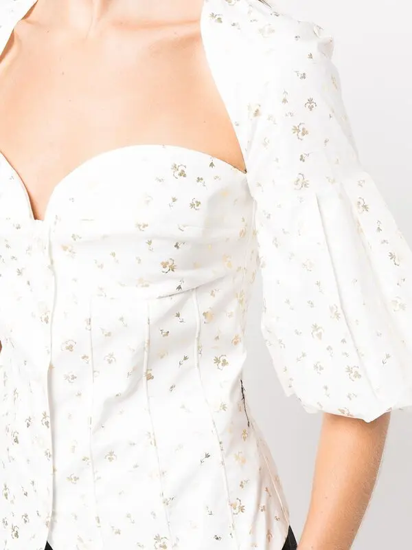 Rosie Assoulin Floral-print Blouse