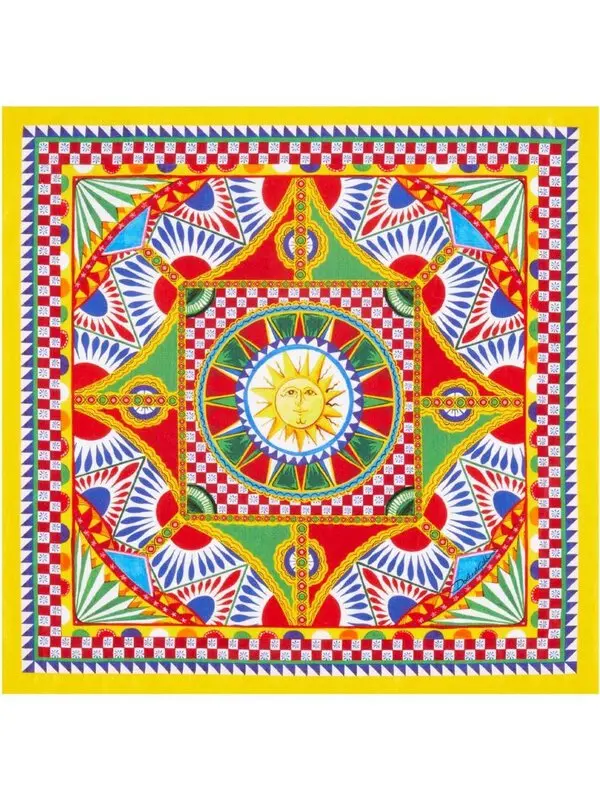 Dolce & Gabbana Set Of Two Linen Napkins