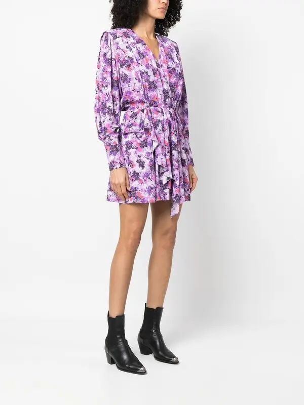 IRO PARIS Madea Floral-print Minidress