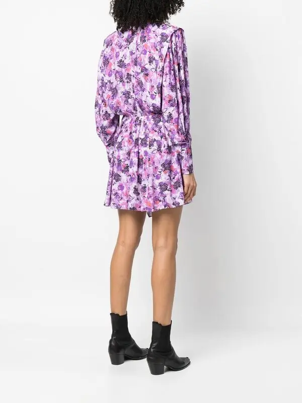 IRO PARIS Madea Floral-print Minidress
