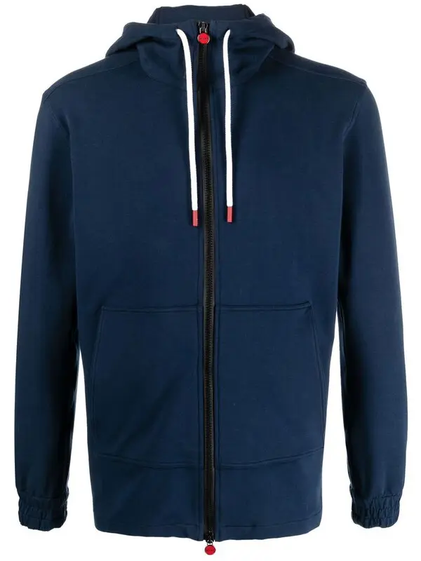 Kiton Zip-front Hoodie