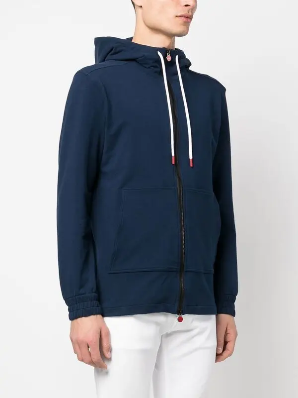 Kiton Zip-front Hoodie