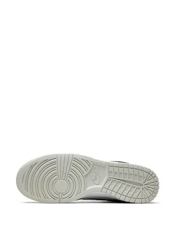 Nike Dunk Low Tartan Plaid Sneakers - White