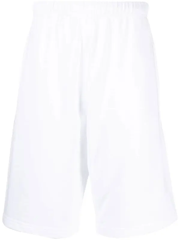 Kenzo Embroidered-logo Track Shorts - White