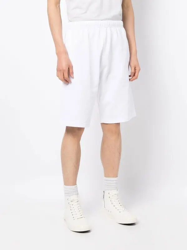 Kenzo Embroidered-logo Track Shorts - White