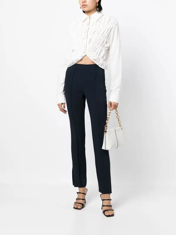 Cinq À Sept Brianne Slim-fit Trousers - Blue