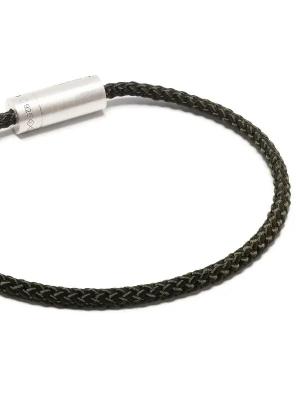 Le Gramme 7g Nato Cable Bracelet - Green