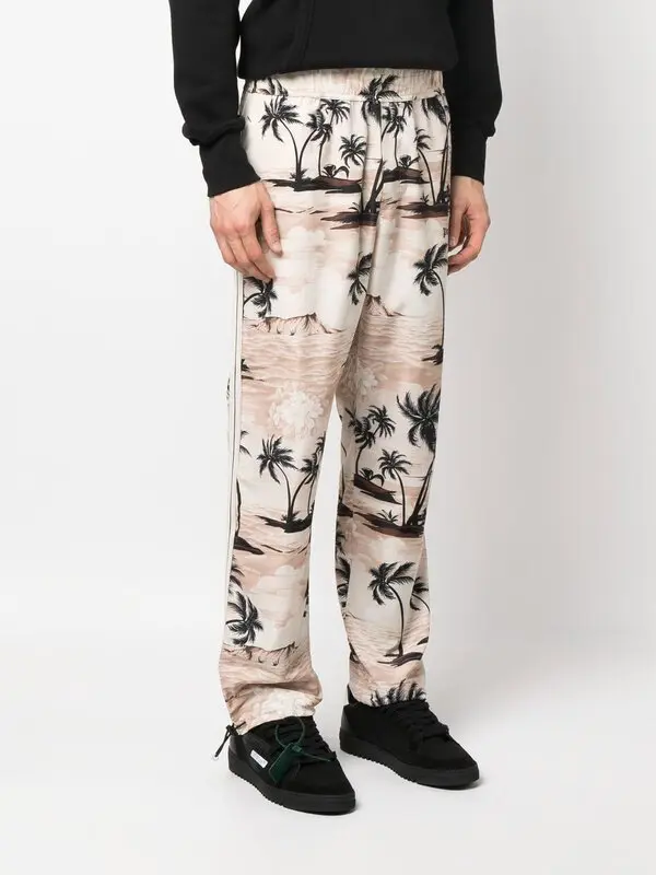 Palm Angels Palm Tree-print Trousers