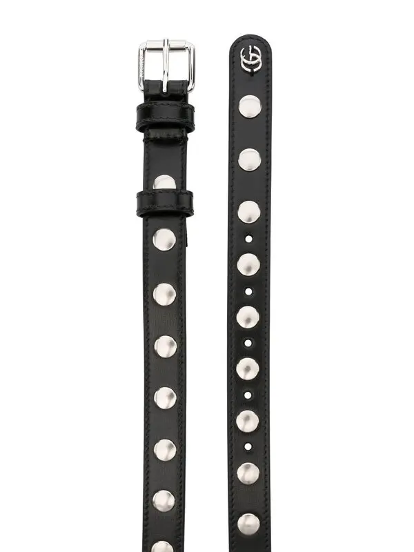 Gucci Studded Buckle Belt