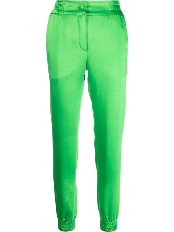 Philipp Plein Tapered Satin Track Pants