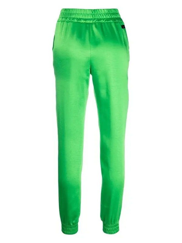 Philipp Plein Tapered Satin Track Pants