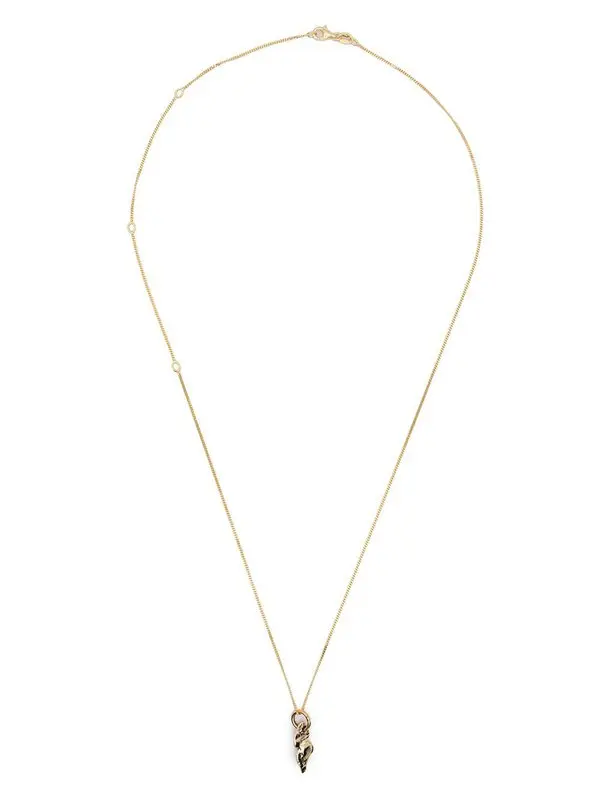 IMOGEN BELFIELD Spear Pendant Necklace