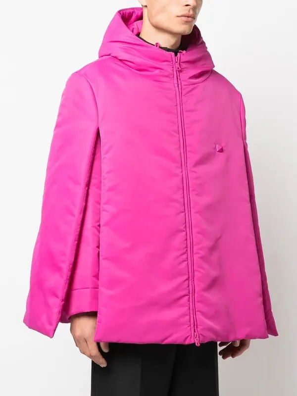 Valentino Garavani Stud Cape Coat