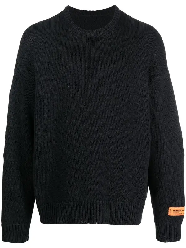 Heron Preston Intarsia Knit Jumper