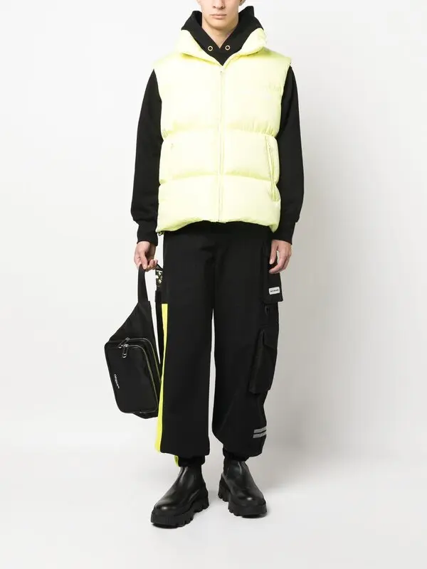 Palm Angels Zip-fastening Padded Vest