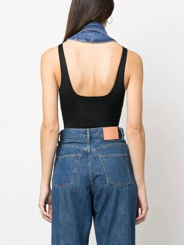 Veronica Beard Button-front Denim Vest