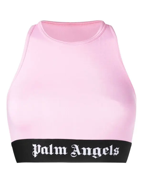 Palm Angels Logo-print Sports Bra