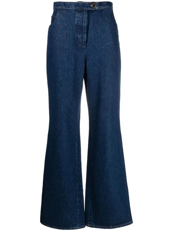Giuliva Heritage High-waisted Flared Trousers