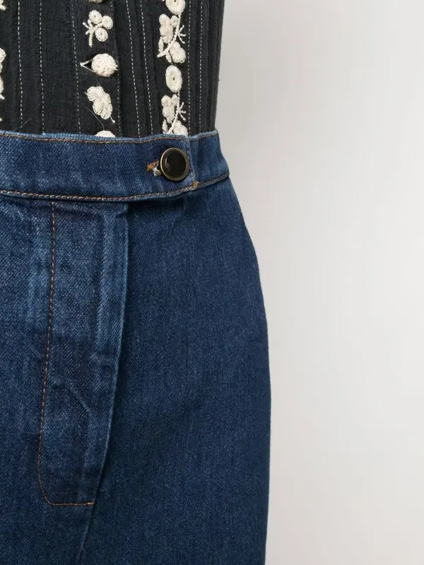 Giuliva Heritage High-waisted Flared Trousers