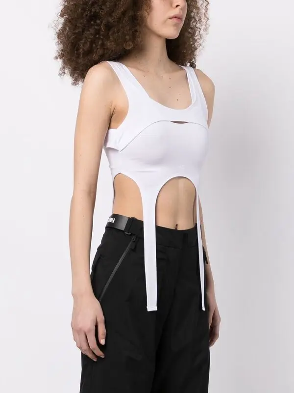 HELIOT EMIL Harness Tank Top - White