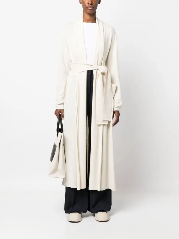 JIL SANDER Long Cashmere Cardigan