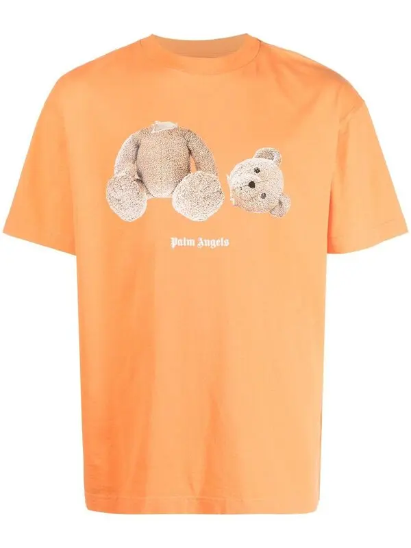 Palm Angels Bear T-shirt - Orange