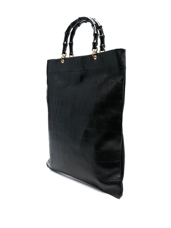 JIL SANDER Embossed Leather Tote