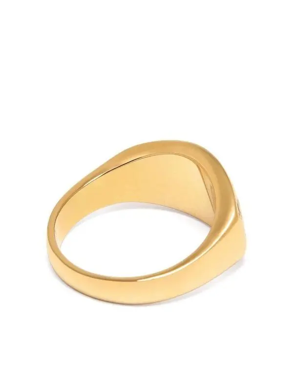 NIALAYA JEWELRY Evil Eye Ring - Gold