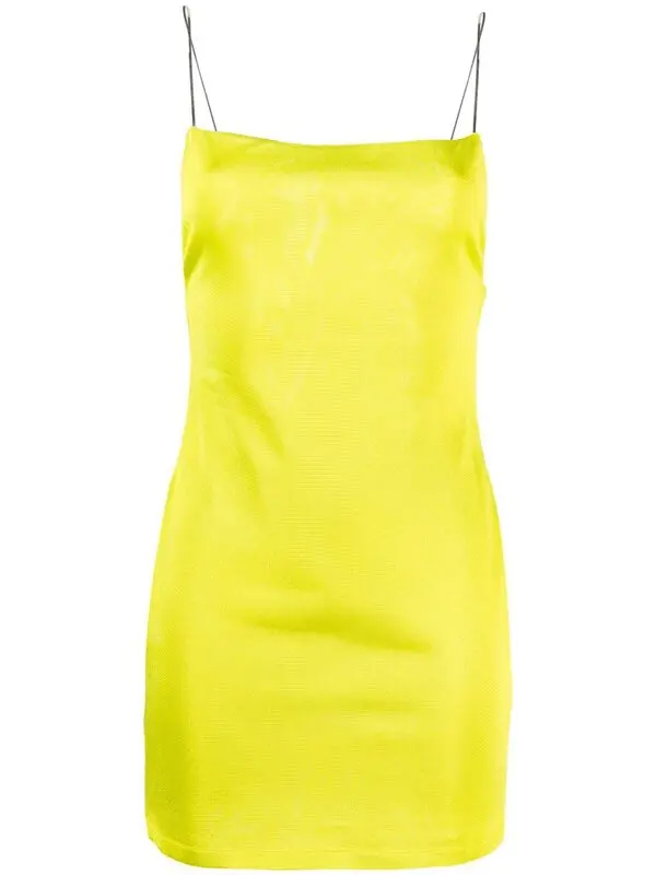 Gauge81 Hira Metallic Straps Minidress - Green