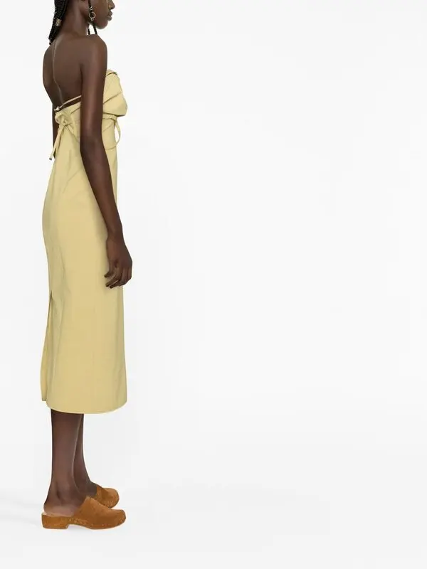 Jacquemus Strapless Cut-out Detailing Dress