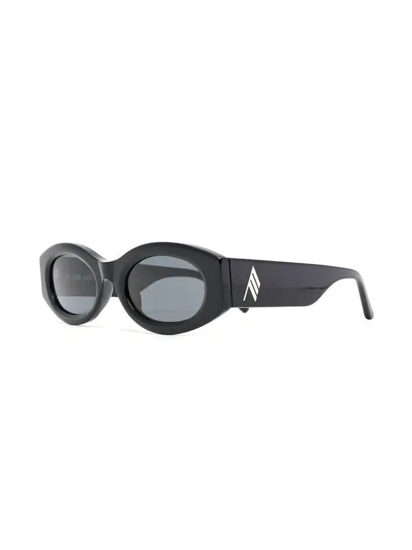 Attico X Linda Farrow Berta Sunglasses - Black