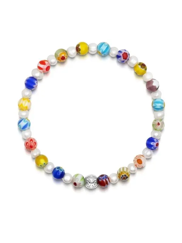 NIALAYA JEWELRY Pearl-detail Bracelet - Blue