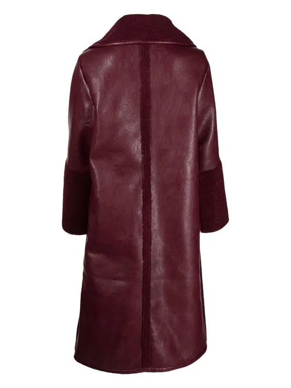 Baum Und Pferdgarten Dory Faux-shearling Panelled Coat