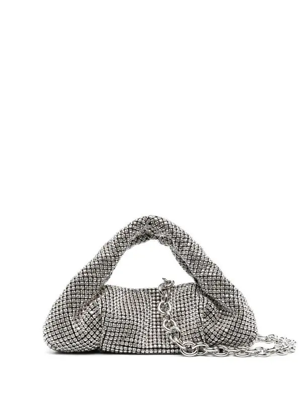 STUART WEITZMAN The Moda Shine Tote Bag - Silver
