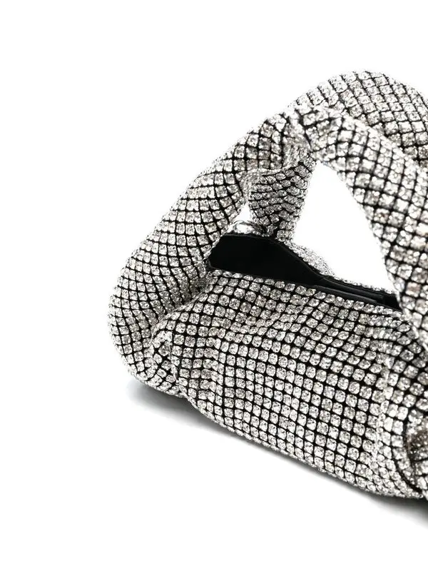 STUART WEITZMAN The Moda Shine Tote Bag - Silver