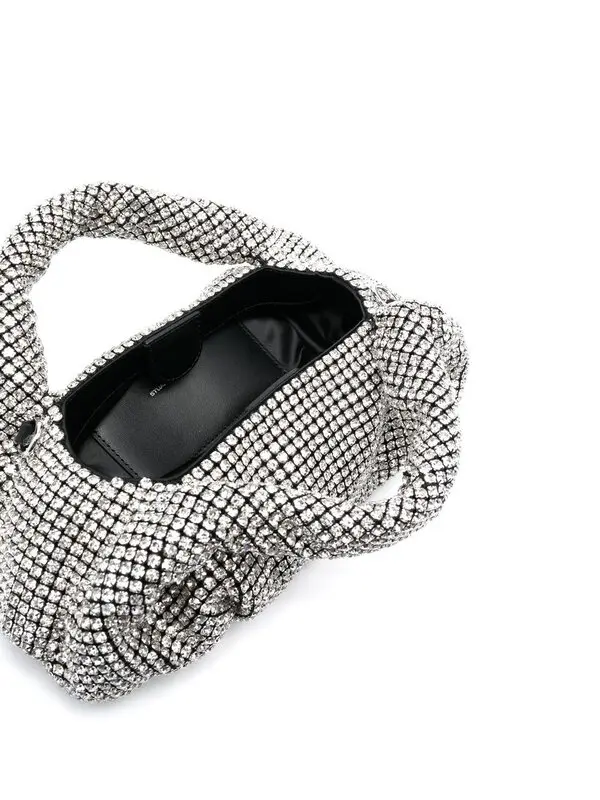 STUART WEITZMAN The Moda Shine Tote Bag - Silver