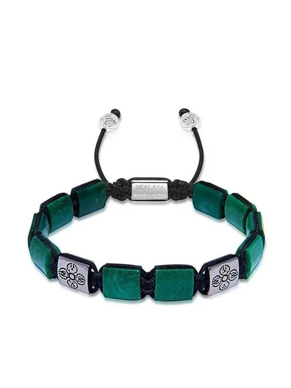 NIALAYA JEWELRY African Jade Bracelet - Green