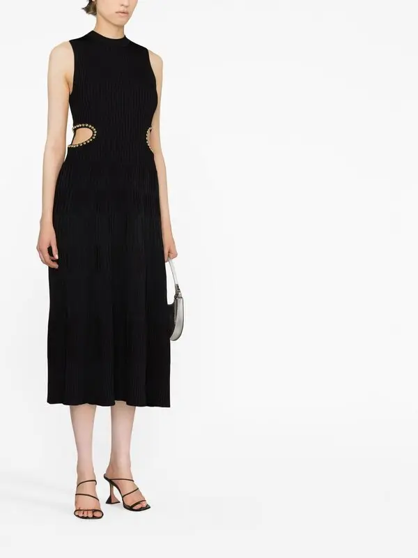 Simkhai Cut-out Knitted Dress