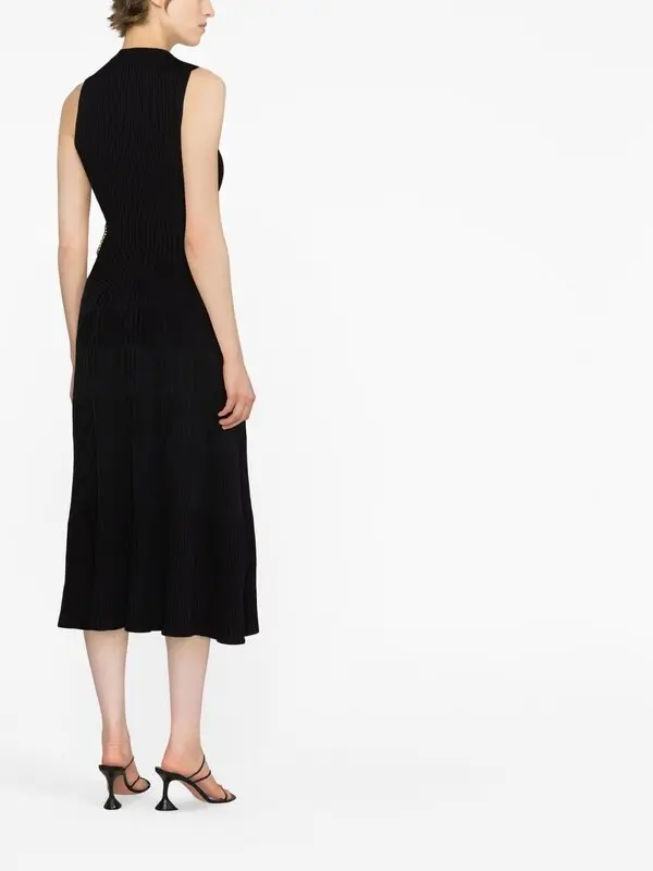 Simkhai Cut-out Knitted Dress