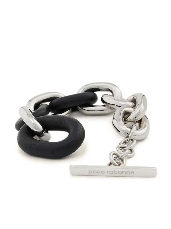 Rabanne Xl Link Embellished Bracelet
