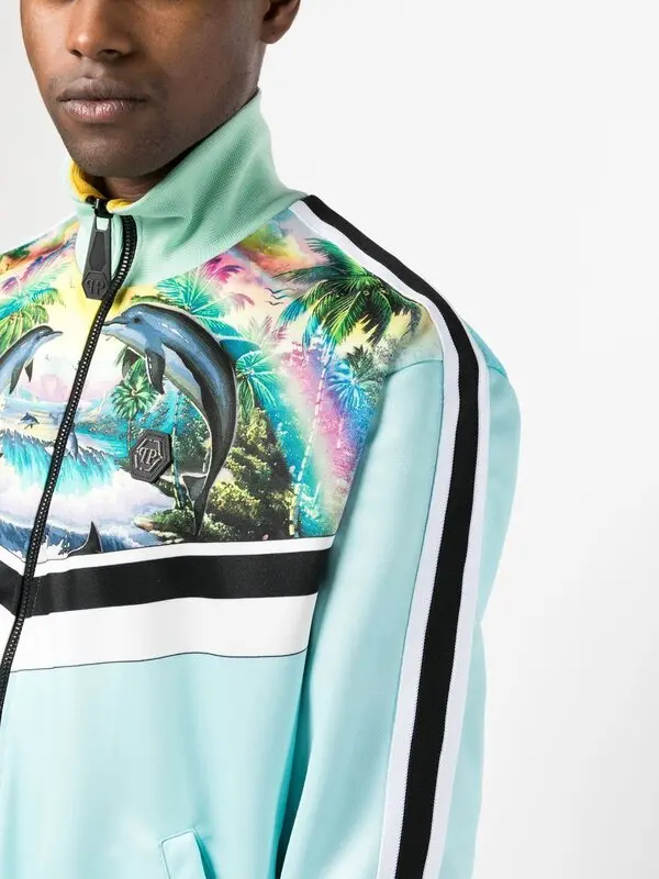 Philipp Plein Hawaii Printed Tracksuit