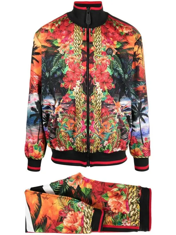 Philipp Plein Graphic-print Track Pants