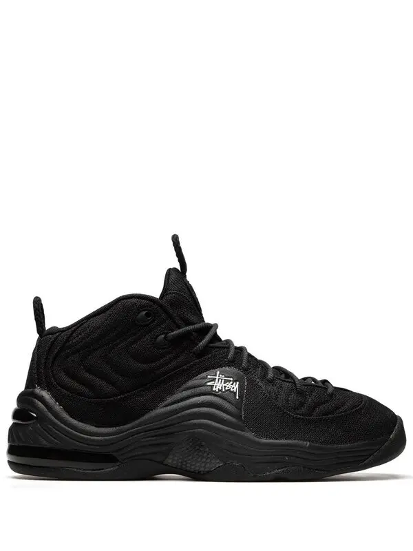 Nike X Stüssy Air Penny 2 Triple Sneakers