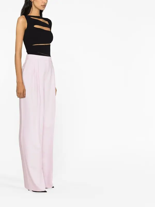 Alexander McQueen High-waisted Pleated Trousers