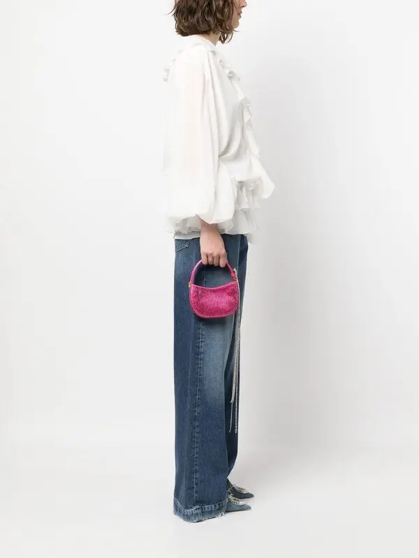 Magda Butrym Vesna Crystal-embellished Tote Bag - Pink