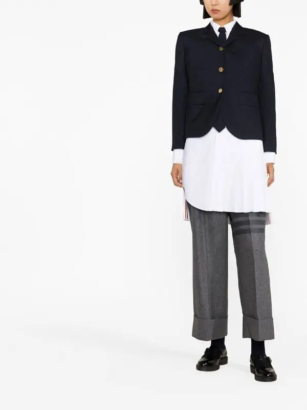 Thom Browne Shrunken-fit Cropped Blazer
