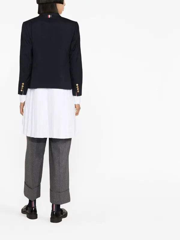 Thom Browne Shrunken-fit Cropped Blazer