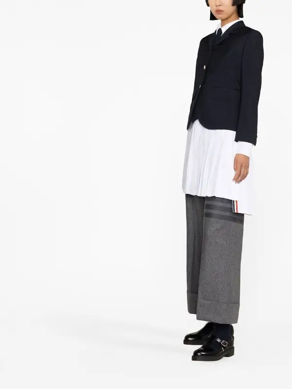 Thom Browne Shrunken-fit Cropped Blazer